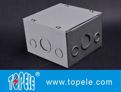 Cina Scatola di giunzione quadrata d'acciaio, scatole elettriche e recinzioni del commutatore del cavo delle coperture in vendita