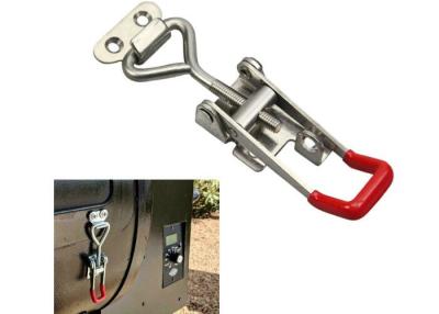 China Adjustable 220kg Tumble SUS201 Latch Type Toggle Clamp for sale