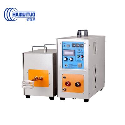 China Hot sale Induction heating machine of 25KW High frequency induction heating furnace for sale