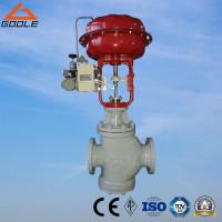 China China ZJHN Steel/Stainless  Steel Pneumatic Double Seated Flow Regulating Valve for sale