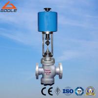China China ZDLN Type  Electric Actuated  Double Seat Flanged Steel/Stainless Steel Control Valve for sale