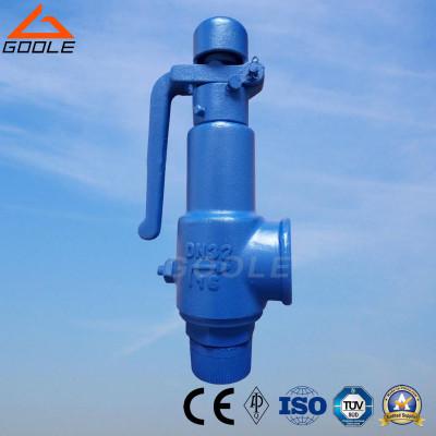 China A27 Spring loaded low  lift threaded/screwed safety  valve for sale