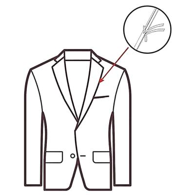 Cina 2000 punti/min Macchina di taglio bordo per abbigliamento di fascia alta Top Bottom Collar Stand Edge in vendita