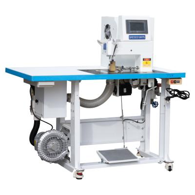 China 550W Motor Double Faced Wool Fabric Ironing Machine For Fusing Interlining Strip for sale