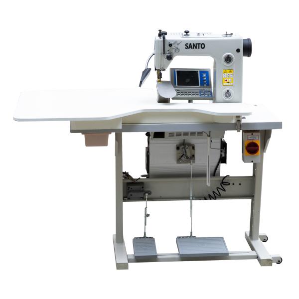 Quality Flatbed Industrial Sewing Machine 750W Sleeve Setting Machine With 8mm Presser Foot Lift for sale