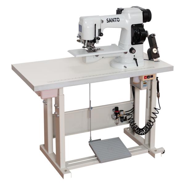 Quality Industrial Double Thread Semi Automatic Sewing Machine With 220V Power for sale