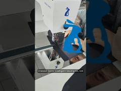 xst-261-8wt intelligent seam ironing machine with automatic feeding and 100m/min high-speed pressing