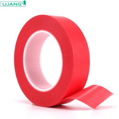 China Custom Wide Medium Adhesive Red Masking Painters Tape  2 Inch Te koop