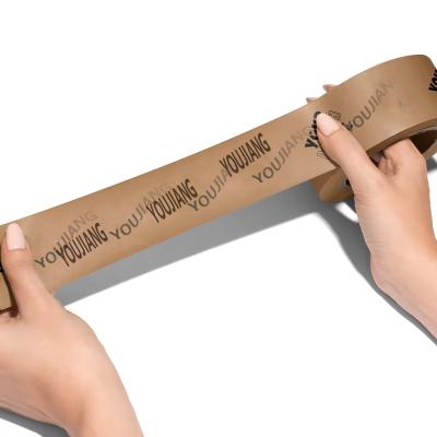 중국 Eco Friendly Self Adhesive Kraft Paper Tape With Water Activated Single Sided Adhesive 판매용