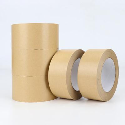 중국 Rown Kraft Paper Tape Recyclable Packing Tape Writable Eco Friendly Self Adhesive Gumed Kraft Tape For Packing Shipping 판매용