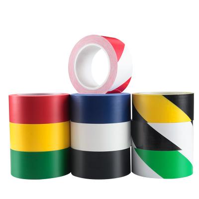 China Customizable Reflective PVC Warning Tapes For Safety Markings for sale