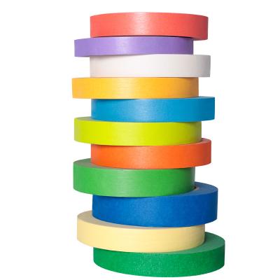 Industrial UV Resistant Printed Logo Painter Waterproof Rubber Masking Tape