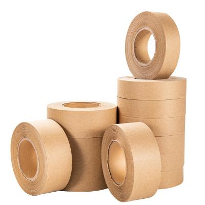 중국 2 Inches Kraft Paper Tape With Eco Friendly Water Activated Adhesive Brown Paper Tape 판매용