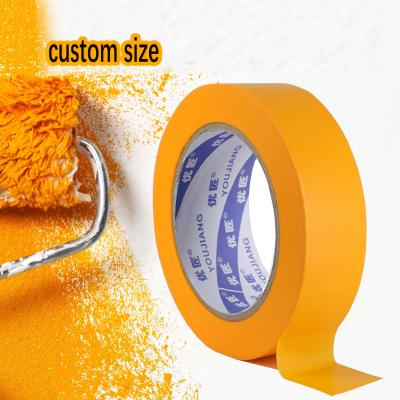 Cina Nastro giallo per pittori Nastro adesivo per carta anti-UV Nastro adesivo per pittori in vendita