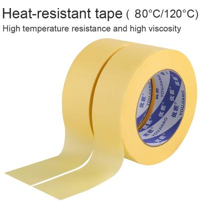 China High Temperature Resistance Self-Adhesive Masking Paper Tape for sale