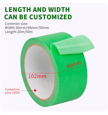 China Environmentally Friendly Non-Trace PE Cloth Tape Door And Window Protection / Film Splicing Special, Flexible Specifications Customized for sale