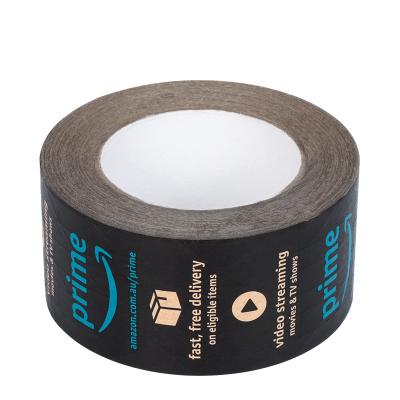 Cina Eco Friendly Custom Logo Stampato Self Adhesive Kraft Paper Tape Acqua Attivato Kraft Paper Tape Rinforzare Kraft Paper Tape in vendita