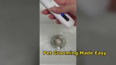 Product Attributes: Waterproof Rechargeable Pet Hair Clipper for Dogs & Cats with Light
