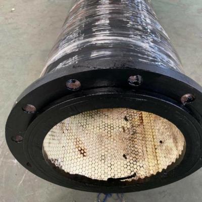 China Coal Injection Slurry Sandblasting Ceramic Hose With Outside Rubber Material for sale
