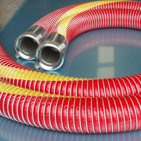 Corrugated Outer Composite Flexible Hose Corrosion Resistant Industrial