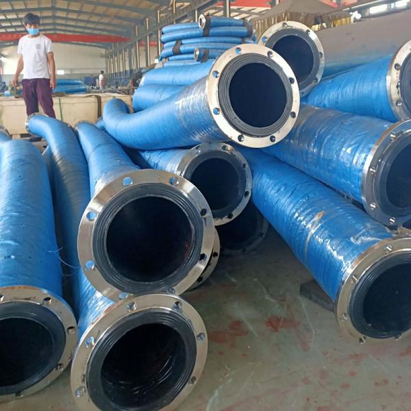 Quality Water Discharge Hose Pipe Lay Flat Connect Rubber PVC Black Drain Extension for sale