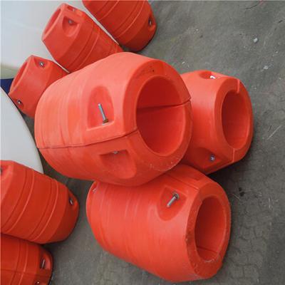 China HDPE PU Closed Cell Foam Drill Dredge Pipe Floats for Pipeline for sale