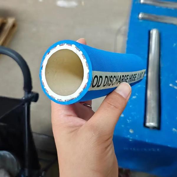Quality Safe Food Grade Braided Rubber Hose Pipe Fittings Nozzle Abrasive Resistant for sale