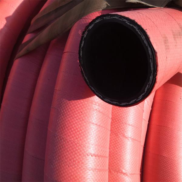 Quality 8 Inch Water Discharge Hose Lay Flat Dishwasher Camlock Rubber Pump Hose for sale