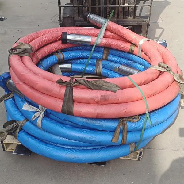 Quality Lift Rotary Drilling Hose Hydraulic Hose Fittings High Pressure In Drilling Rig for sale