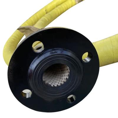 China South Africa Mining Ceramic Lined Hose Black with Clamps Coupling for sale