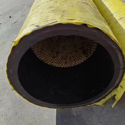 China Flexible Dredging Ceramic Hose Pipe And Bends Rubber Lined for sale