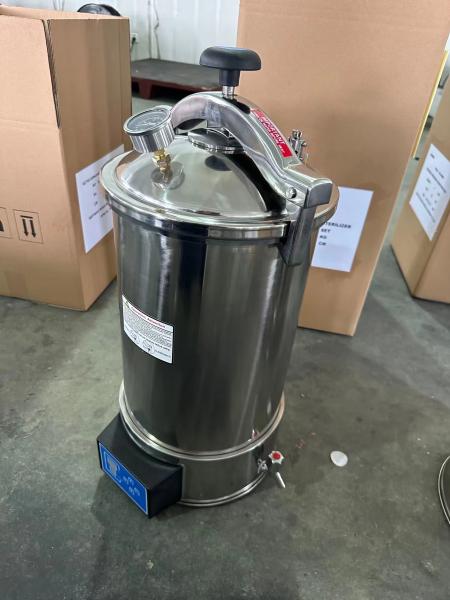 Quality LED Display Portable Autoclave Machine Stainless Steel Portable Steam Sterilizer for sale