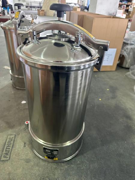 Quality LED Display Portable Autoclave Machine Stainless Steel Portable Steam Sterilizer for sale