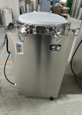 China 150L LED Display Laboratory Use Bolt Door Structure Vertical Autoclave for sale