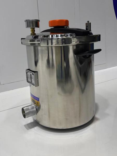 Quality LPG Heated Portable Dental Autoclave Manual Control For Medical Equipment for sale