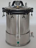 Quality Manually Control Portable Autoclave Machine Electric Heating Type Portable for sale