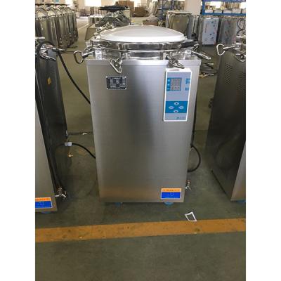 Cina Autoclave a caricamento dall'alto verticale a camera SUS con controllo a microcomputer da 120L in vendita