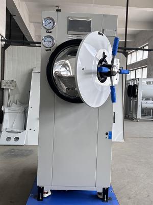 Cina Autoclave a camera rotonda da 200L con doppia porta opzionale per sterilizzatore a vapore a impulso ospedaliero in vendita