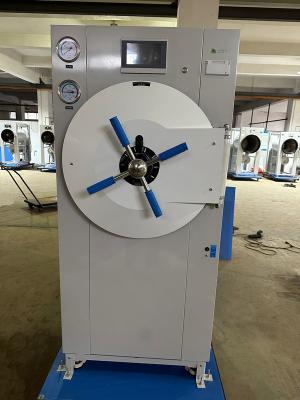 China 150L Manual Door with Optional Double Door for Hospital Use Pulse Vacuum Autoclave for sale