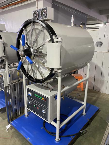 Quality 400L Horizontal Autoclave Sterilizer Hand Wheel Pressure Steam Sterilizer for sale