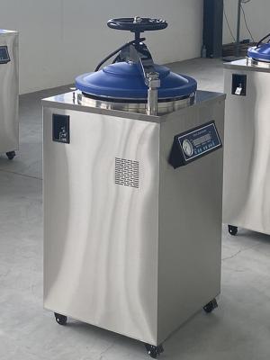 China 50L Betrouwbare Sterilisatie Voor Instrumenten En Verbanden Verticale Autoclaafmachine Te koop