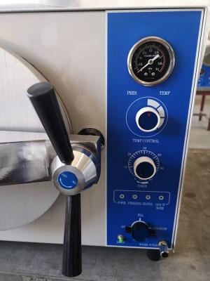 China 20L Handmatige Sterilisator voor Klinieken Kleine Medische Autoclaaf N Klasse Te koop