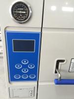 China 35L LCD Touch Button Control Class B Table Top Autoclave Sterilizer 0.25Mpa 138°C for sale