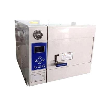 China 35L Table Top Autoclave Sterilizer Manually Door Tabletop Steam Sterilizer for sale