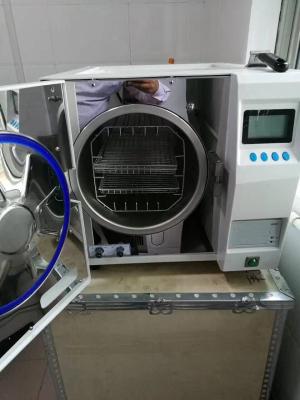China Autoclave de ciclo de pre-vacío Clase B de 24L con impresora incorporada y triple pulsación en venta