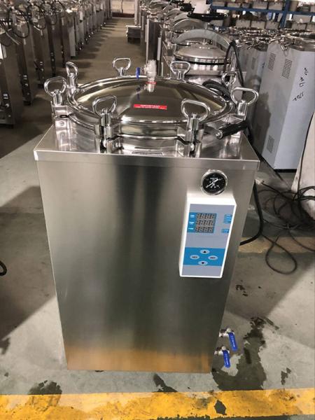 Quality 100L Laboratory Steam Sterilizer Vertical Counter Pressure Autoclave for sale