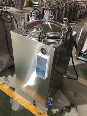 China 35L Vertical Steam Sterilizer Autoclave Bolt Door Rustproof With Stainless Steel 304 for sale