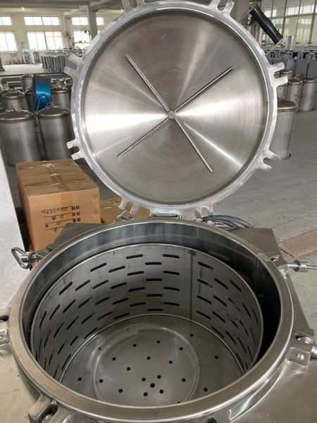Quality 35L Vertical Steam Sterilizer Autoclave Bolt Door Rustproof With Stainless Steel for sale