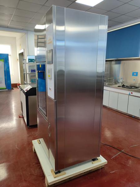 Quality Manually Double Door Automatic Washer Disinfector 270L Medical Washer Disinfecto for sale