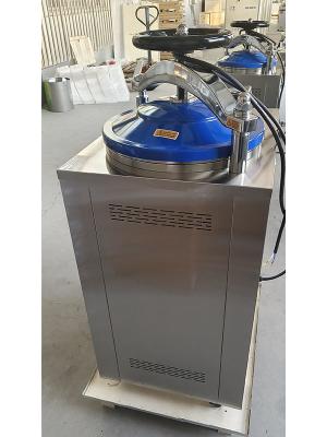 Cina Autoclave sterilizzatore a vapore ad alta pressione verticale manuale 75L in vendita